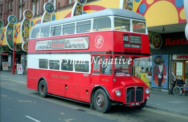 LONDON TRANSPORT AEC ROUTEMASTER BUS RM2116 BLACKPOOL 1990 35mm ...