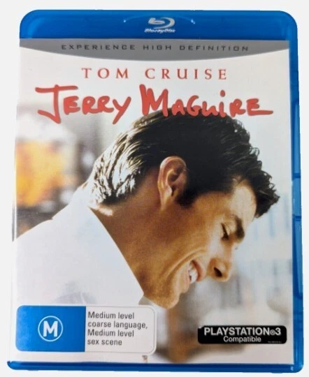 JERRY MAGUIRE (BLU-RAY, 1996) Tom Cruise Romantic Free Good Free Post ...