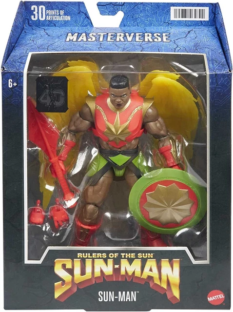 SUN-MAN RULERS OF the Sun Masters Of The Universe Masterverse Figur ...