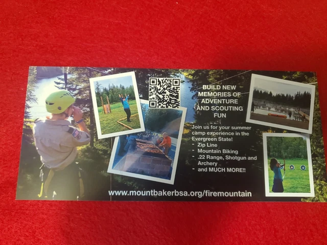 2023 JAMBOREE FIRE Mountain Patch Mount Baker Council Only Available At ...