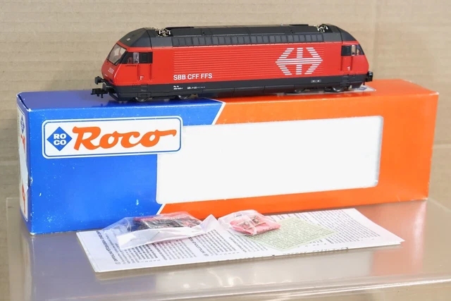 ROCO 43655 DCC Bereit SBB Cff Klasse Re 460 Re 4/4 E-Lok Elektrisch ...