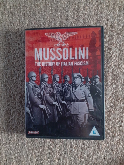 MUSSOLINI: THE HISTORY Of Italian Fascism (2-Disc DVD) Very Decent ...