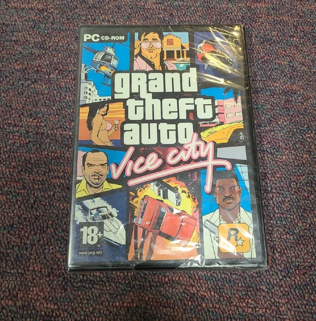 GRAND THEFT AUTO Vice City (PC, 2003) PC PAL Pegi EUR 143,28 - PicClick IT