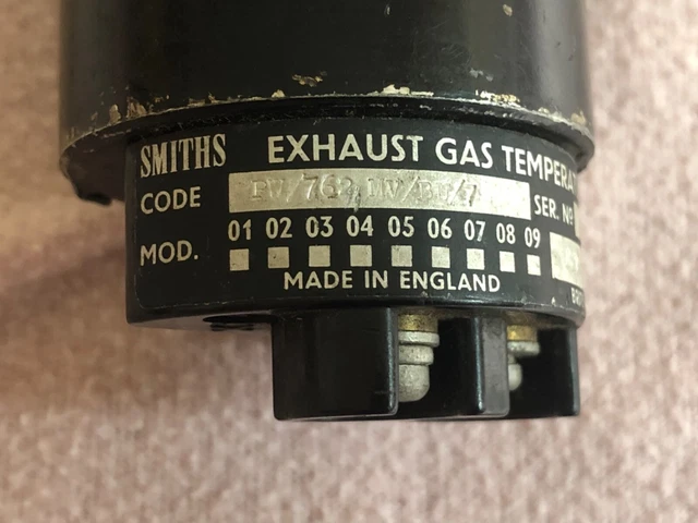 SMITHS AIRCRAFT COCKPIT Exhaust Gas Temperature Indicator Gauge £35.00 ...