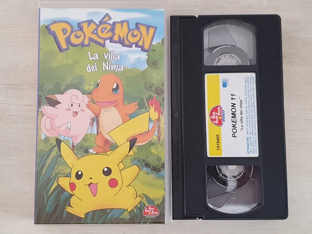 VHS USED ANIME Bim Bum Bam Video Pokemon N.11 : La Villa Dei Ninja EUR ...