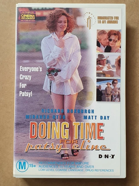 DOING TIME FOR PATSY CLINE - Rating M15+ - VHS Tape Excellent - Combine POST $9.99 - PicClick AU