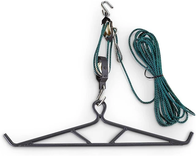 DEER HOIST GAMBREL Hitch Lift System Pulley Hauler Bow Game Hanger for ...