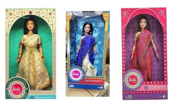 BARBIE VISITS TAJ Mahal + Ajanta Caves + Hawa Mahal In Indian Avatar ...