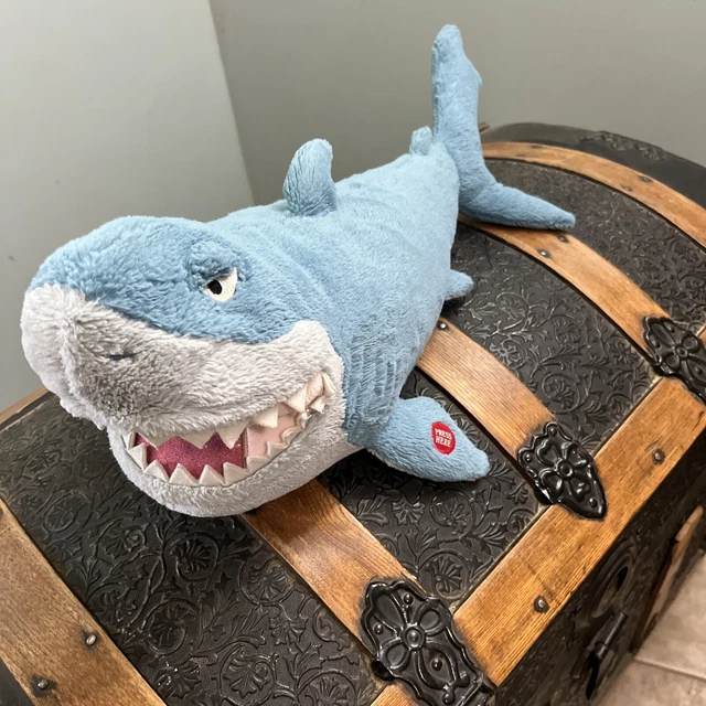 DISNEY FINDING NEMO BRUCE TALKING SHARK Plush Toy Doll Stuffed Animal £ ...