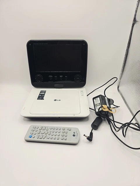 LG PORTABLE DVD/CD Player DP471B 7” Screen £27.76 - PicClick UK