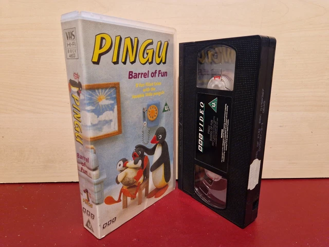 PINGU - BARREL of Fun - 9 Episodes - PAL VHS Video Tape (A343) EUR 4,28 ...