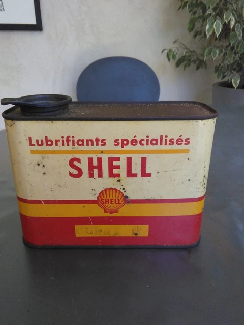 SHELL. BIDON DE lubrifiants spécialisés. EUR 15,00 - PicClick FR
