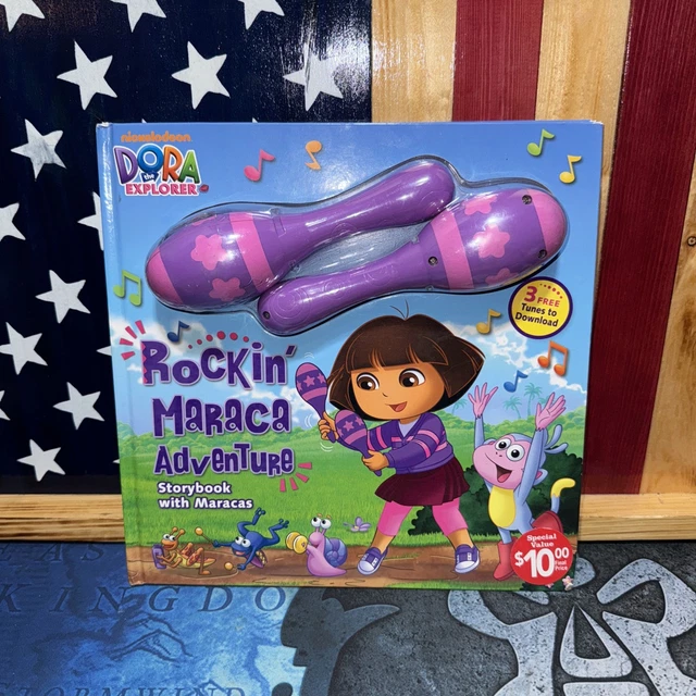 DORA THE EXPLORER: Rockin' Maraca Adventure: Storybook with Maracas $50 ...