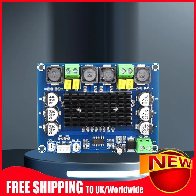 XH-M543 AUDIO AMPLIFIER Module 2x120W TPA3116D2 DIY Digital Amplifier ...