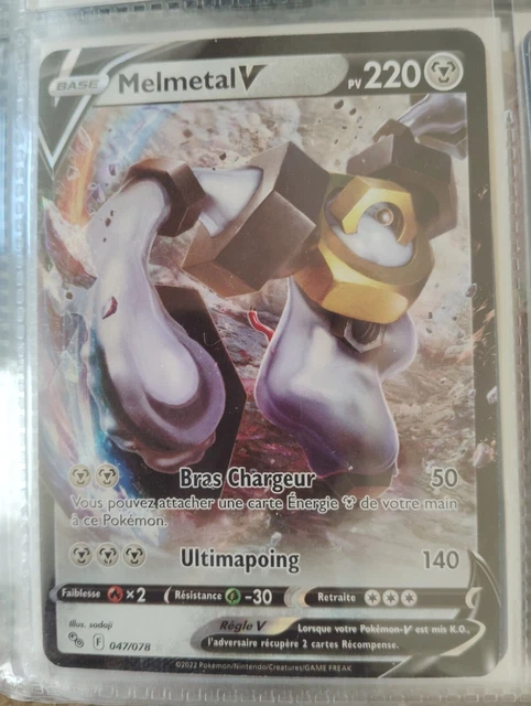 CARTE POKÉMON MELMETAL V EUR 2,00 - PicClick FR