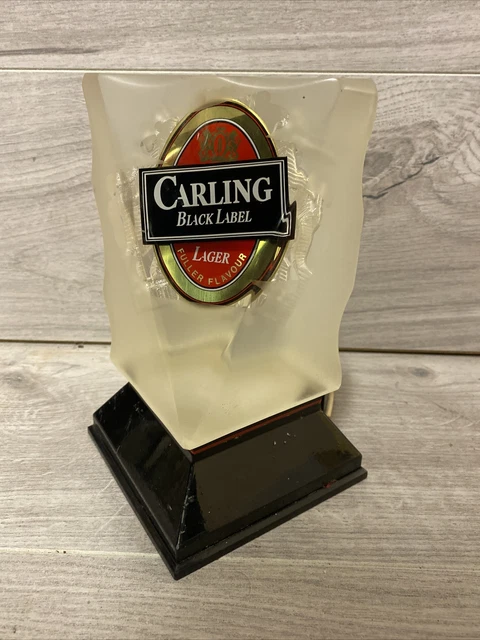 CLASSIC CARLING BLACK Label Lager Vintage Retro Pub Pump Head Mancave ...