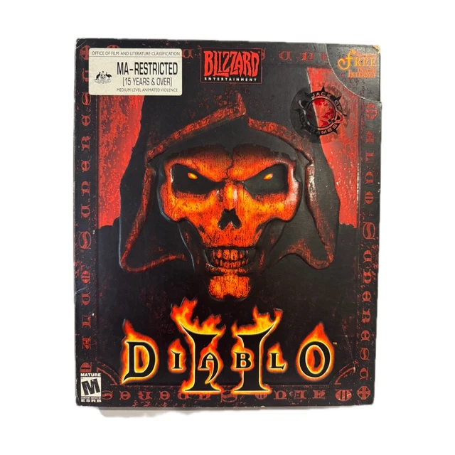 DIABLO II 2 PC CD-ROM Big Box Notched Gatefold v1.0 $85.00 - PicClick AU