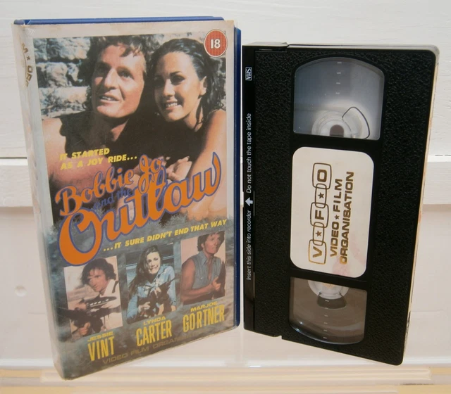 LYNDA CARTER - BOBBIE JOE & THE OUTLAW [ VFO ] PRE CERT VHS Video JESSE ...