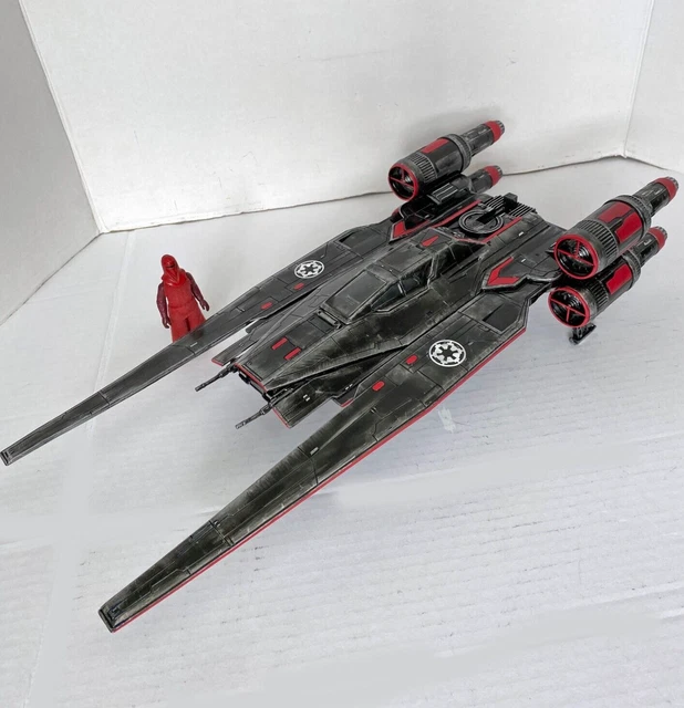STAR WARS ROYAL Guard Imperial U Wing Shuttle Vintage Kenner Sith Clone ...
