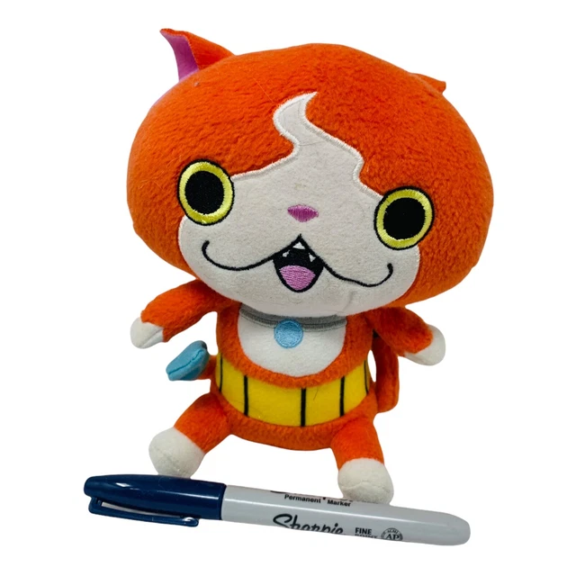 HASBRO YO-KAI WATCH Jibanyan Rudy Orange Cat YoKai Anime Plush Stuffed ...