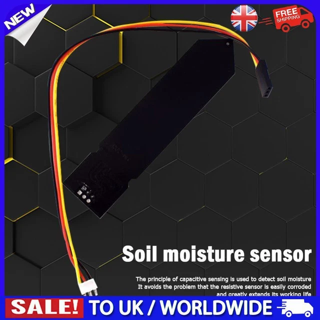 ~ HW-390 CAPACITIVE Soil Moisture Sensor Module Corrosion Resistant 3.3 ...