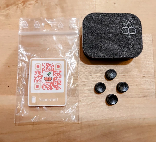 MIYOO MINI V2 - Sakura Retro replacement buttons - Concave Black - US ...