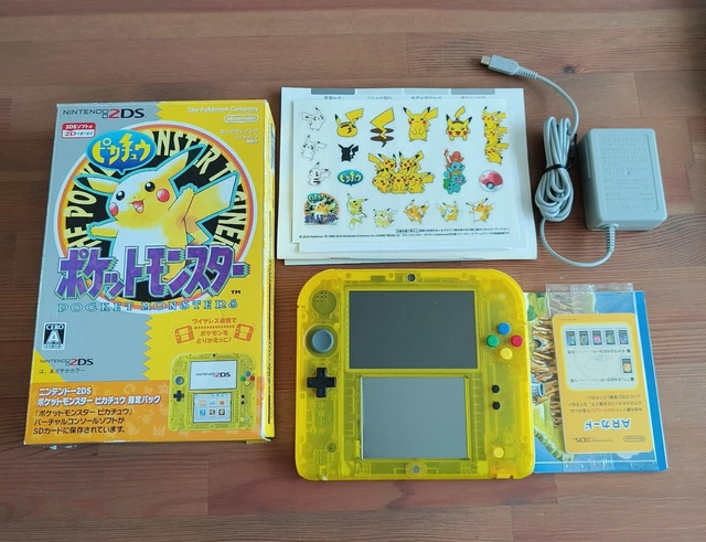 CONSOLE NINTENDO 2DS Pokemon 20th Anniversary Pikachu Edition Import ...