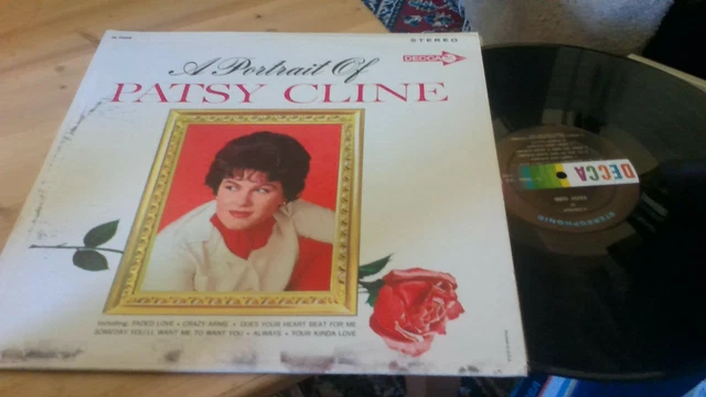 A PORTRAIT OF Patsy Cline 1964 Decca DL4508 Mono Country Classic Fort ...