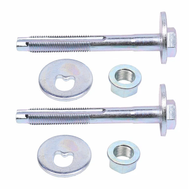 UK LOWER REAR Suspension Eccentric Bolt Nut Kit Toe For Skoda Octavia ...