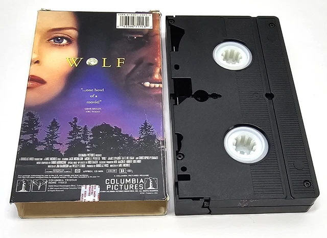 WOLF VHS 1994 Jack Nicholson Michelle Pfeiffer $16.81 - PicClick CA