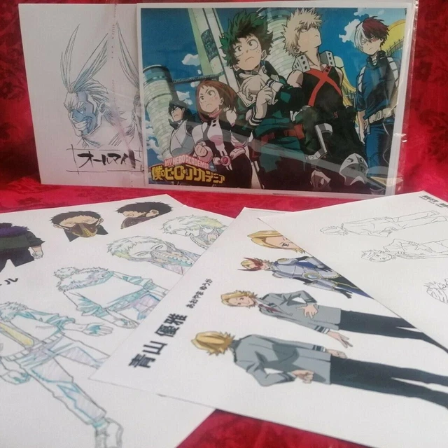 MY HERO ACADEMIA Animation Model sheets|anime|manga £19.75 - PicClick UK