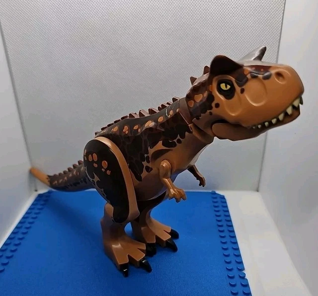 LEGO JURASSIC WORLD Dinosaur Carnotaurus With Spots Carn01 From 75929 £ ...