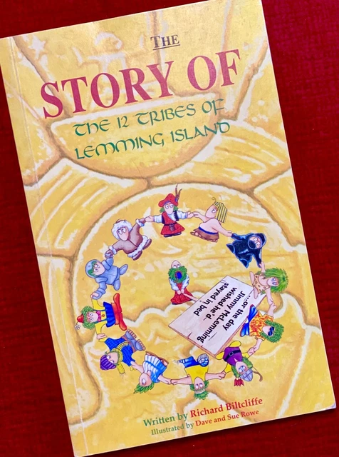 THE STORY OF THE 12 TRIBES OF LEMMING ISLAND 1993 Psygnosis Richard ...