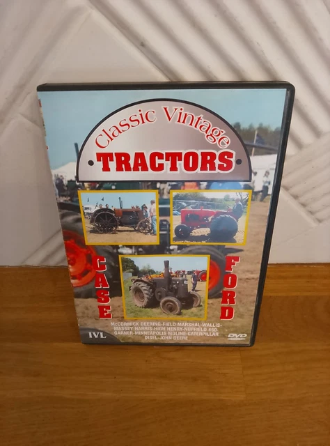 DVD - CLASSIC Vintage Tractors Exhibition Documentary Case Ford PAL ...