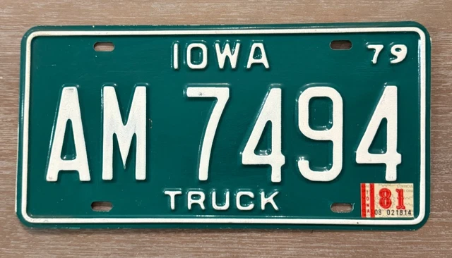 Iowa Car License Plates FOR SALE! - PicClick UK