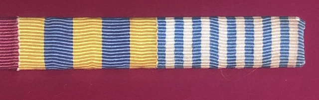 BRITISH MEDAL RIBBONS WW2 War, Naval GSM, Queen’s Korea medal & UN ...