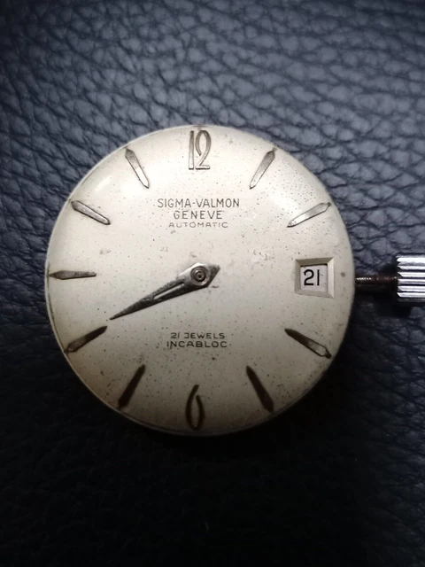 MOVIMENTO OROLOGIO AUTOMATICO Calibro Eta 2472 Sigma Valmon ( Guasto ...