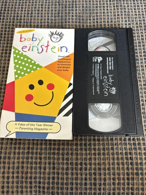 BABY EINSTEIN: LANGUAGE Nursery VHS Tape 2000 Ages 1-18 Months ...