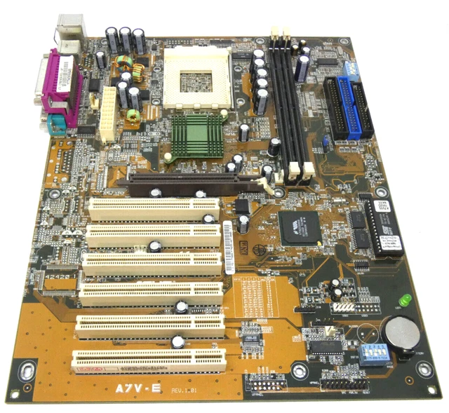 ASUS A7V-E MOTHERBOARD - Socket 462/A £126.10 - PicClick UK