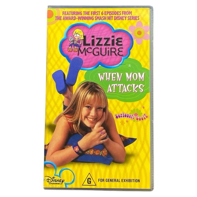 LIZZIE MCGUIRE VHS When Mom Attacks Disney Channel Teen Show TV Series ...