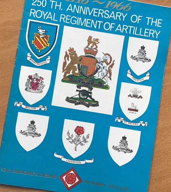 ORIGINAL 1966 BRITISH Military History Book: 250Th Anniversary, Royal ...