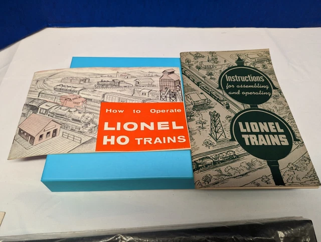 2 VINTAGE 1960 Lionel How To Operate Lionel Trains, assembly ...