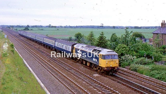 47646 (D1658) BETWEEN Apr/86 & Feb/90 large logoed Crewe built Class 47 ...