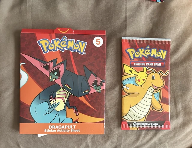 POKÉMON TCG MCDONALDS Dragonite 4 Card Limited Edition Packs Box 5 £16. ...
