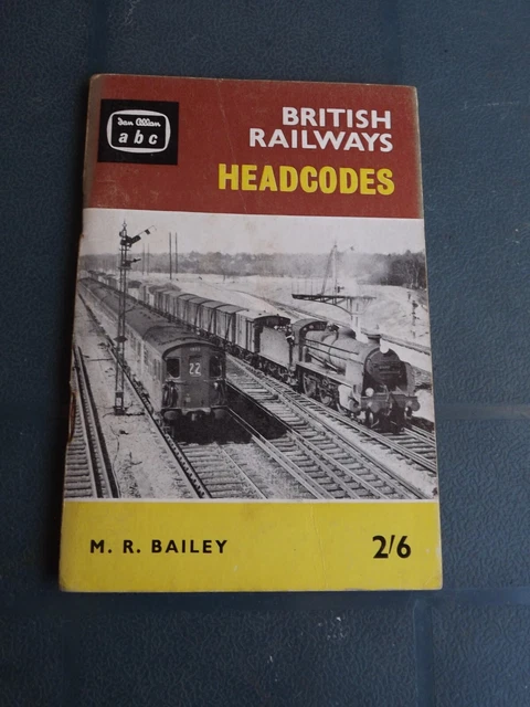 IAN ALLAN ABC BR British Railways Headcodes Locomotives 1961 1st ...