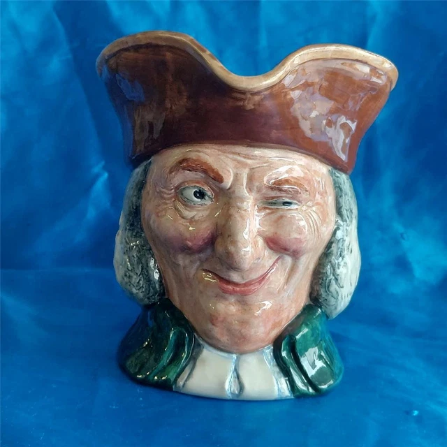 ROYAL DOULTON LARGE Character Toby Jug 'Vicar of Bray Rd No 807475 17 ...