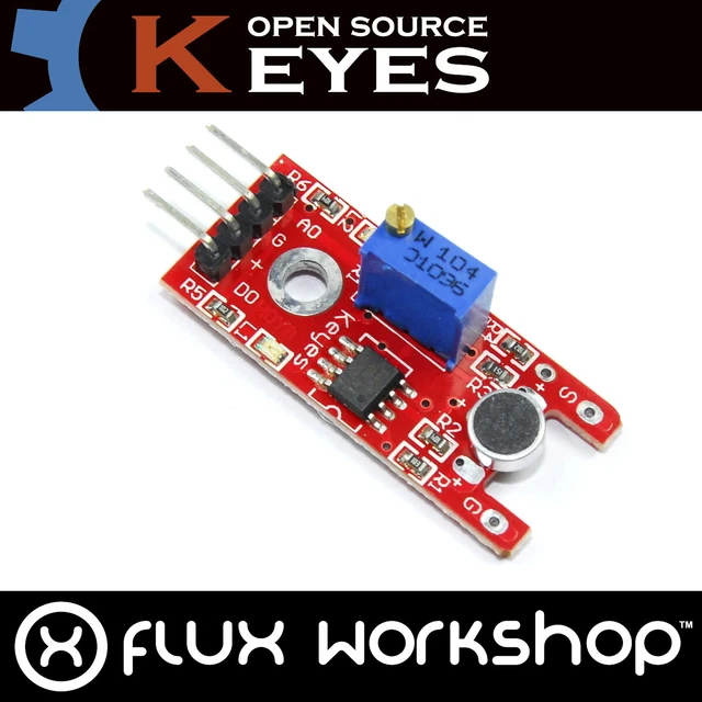 3PCS KEYES SON Détection KY-030 38 Arduino Raspberry Pi 20cm Flux ...