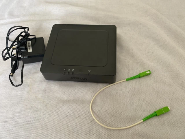 ADTRAN SDX 621I XGS-PON ONT Optical Network Terminal With Power Plug £9 ...