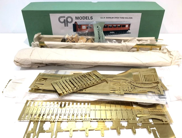 7MM/O GP MODELS GREAT CENTRAL BARNUM OPEN THIRD COACH KIT SEE ...