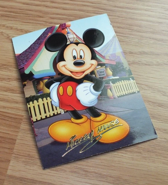 WALT DISNEY WORLD Signature Series #1 Mickey Mouse Collectible Trading ...
